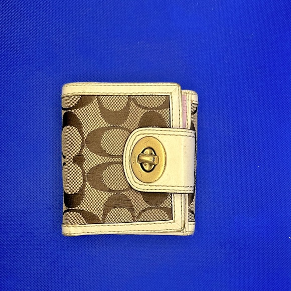 Coach | Bags | Vintage Coach Wallet With Coin Pouch Signature | Poshmark
